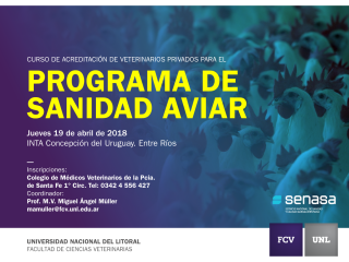 2da. Edición - Curso de Acreditación de Veterinarios Privados para el Programa de Sanidad Aviar