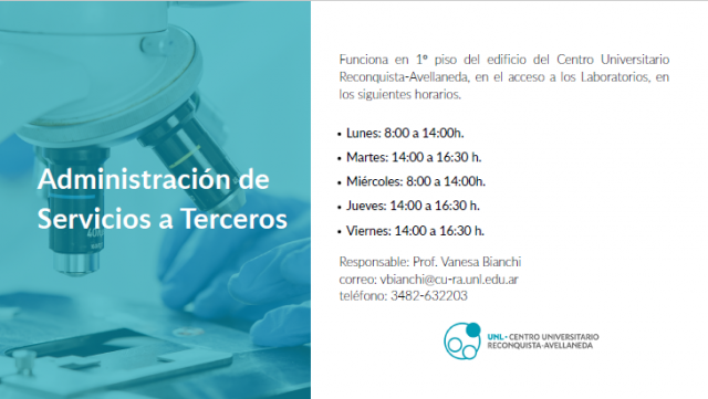 Laboratorios de Servicios a Terceros CU-RA
